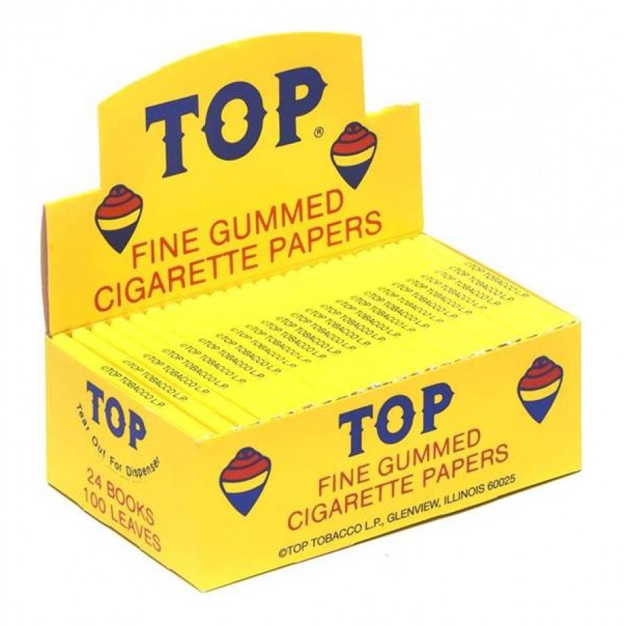 TOP CIGARETTE ROLLING PAPERS 24CT PACK TOP CIGARETTE ROLLING PAPERS 24CT PACK